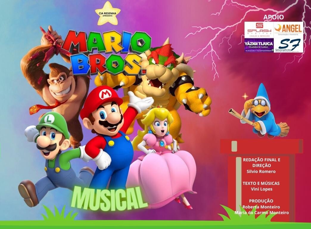 Mario Bros, O Musical – Teatro Vanucci | Roteirinho Carioca