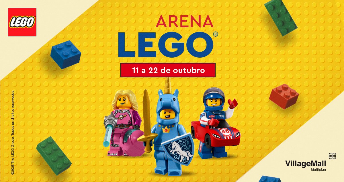Arena Lego – VillageMall | Roteirinho Carioca