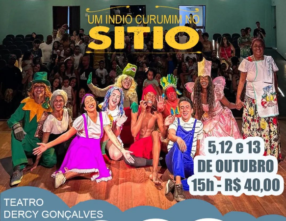 Um Índio Curumim no Sítio – Teatro Dercy Gonçalves (Grajaú Country Club ...